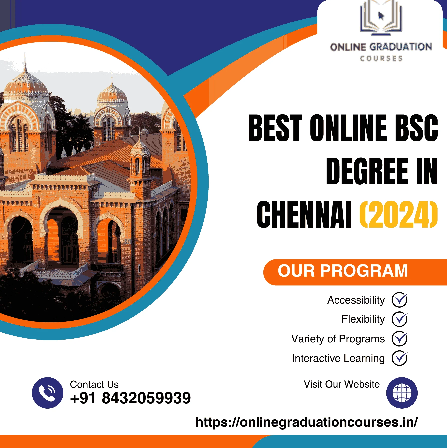 Online BSC Degree in One year Chennai | BSC Distance Education