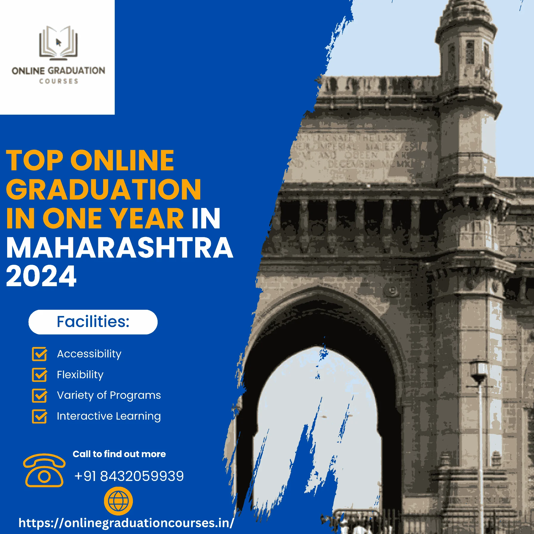 Graduation In One Year Maharashtra | Apply Online Courses 2024