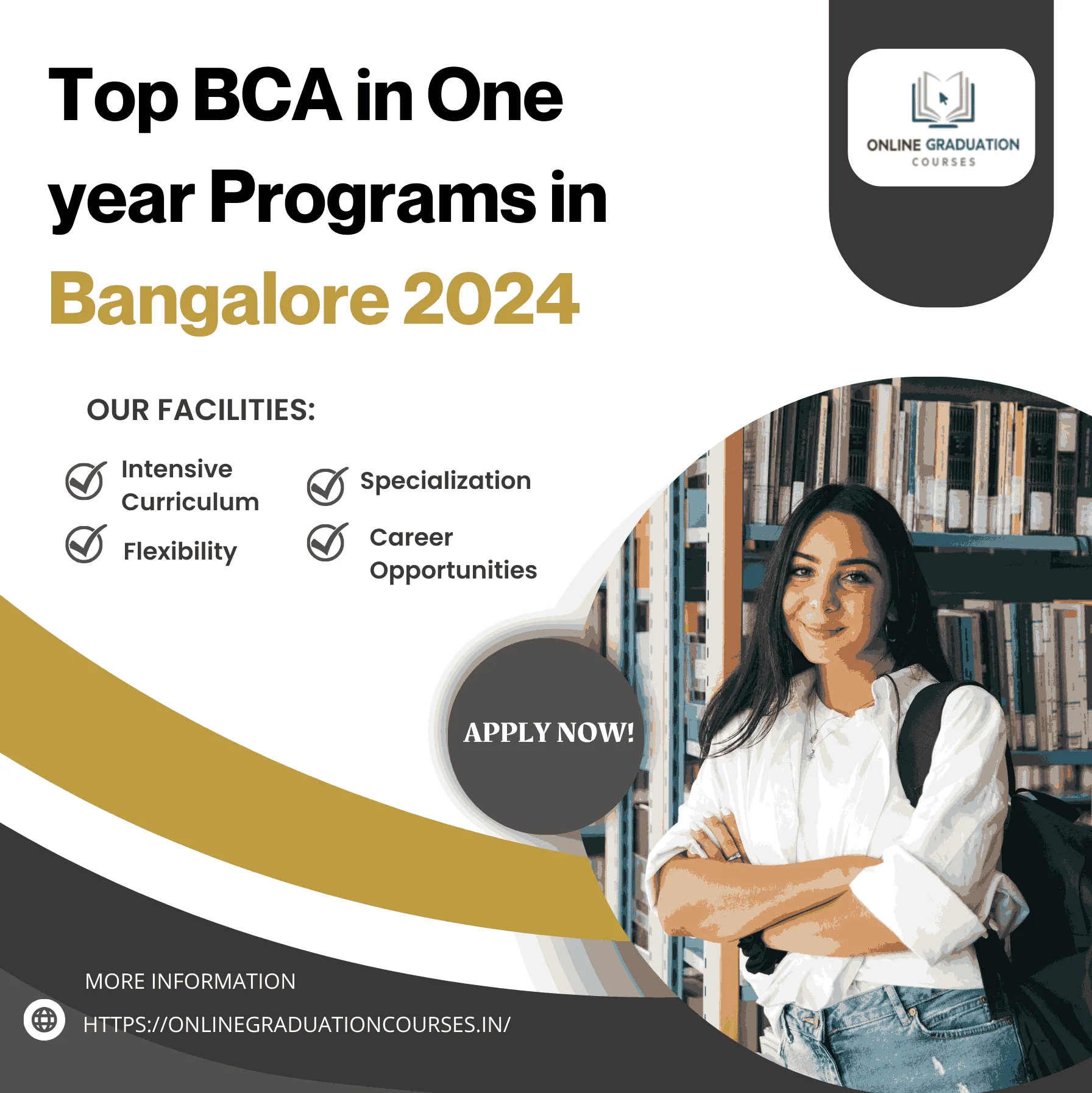 BCA in One year Bangalore | Online BCA Degree Course 2026
