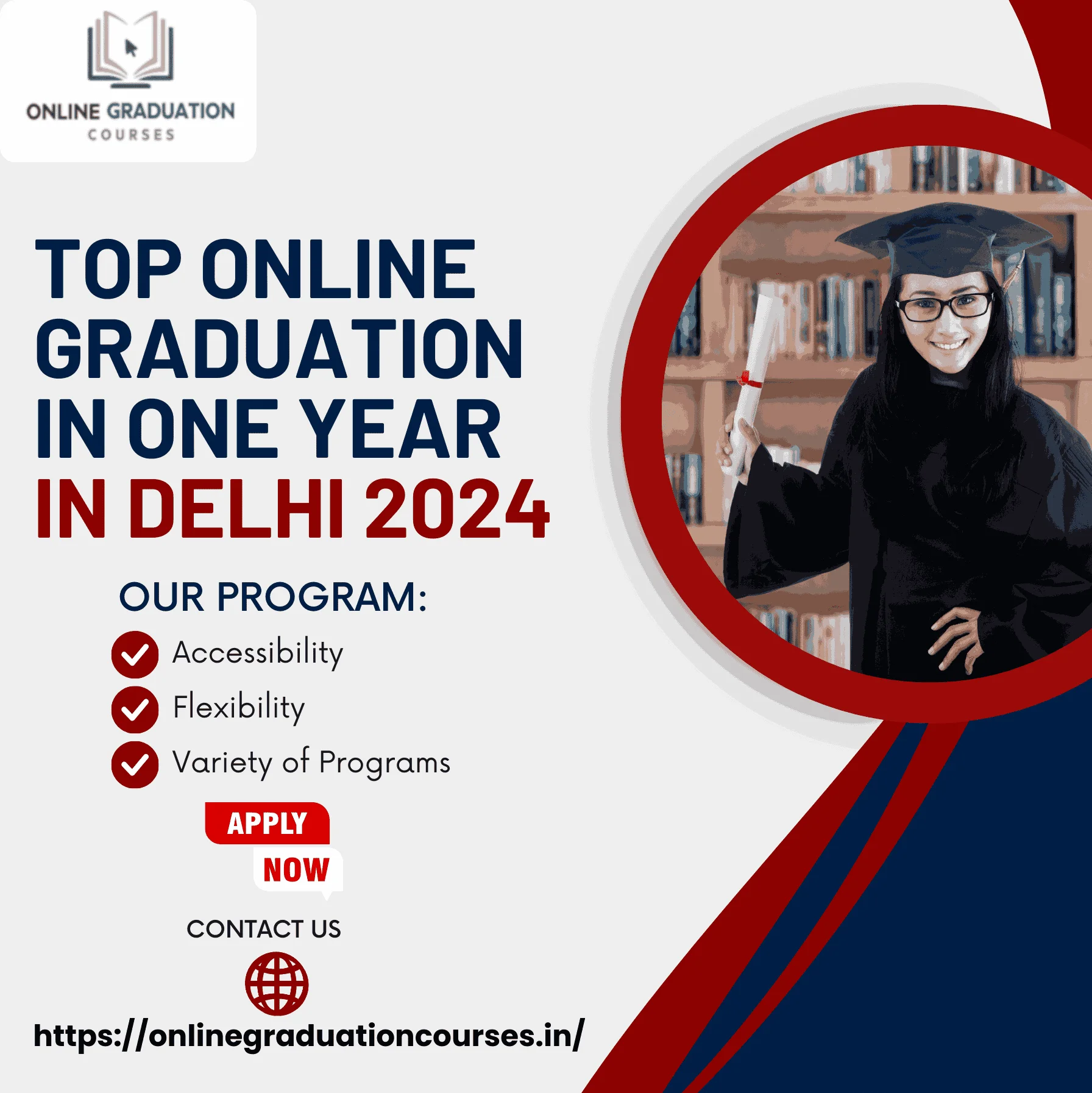 Graduation In One year Delhi | 1 year Degree Courses - 2024