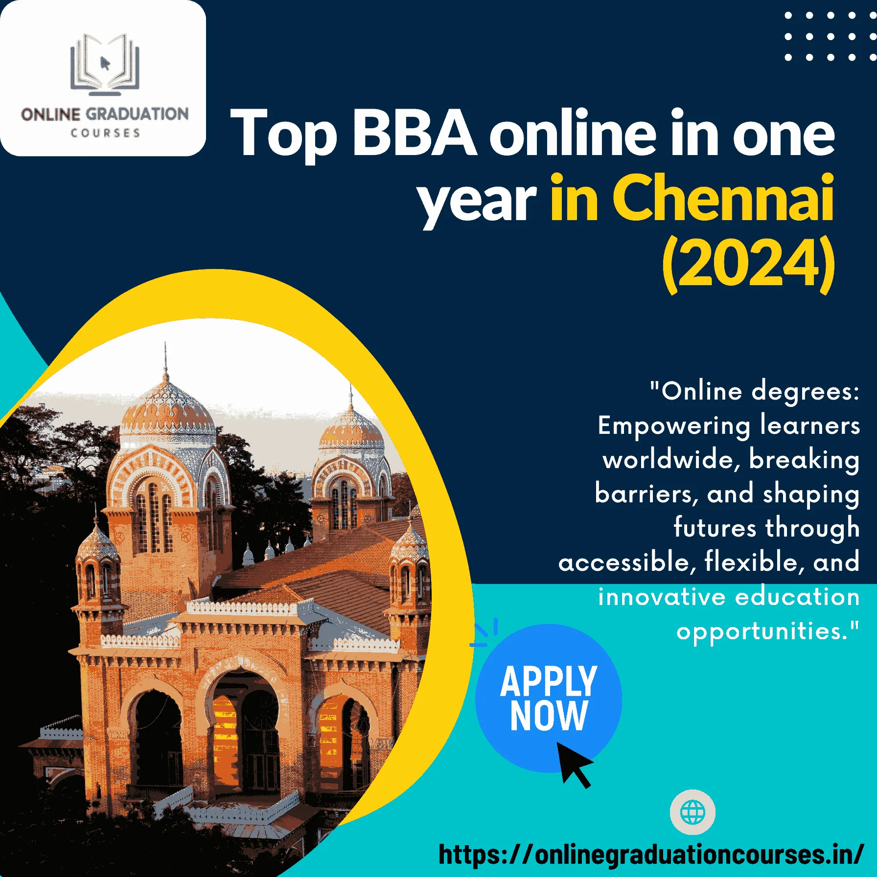 BBA Degree in One year Chennai | BBA Distance Education 2024