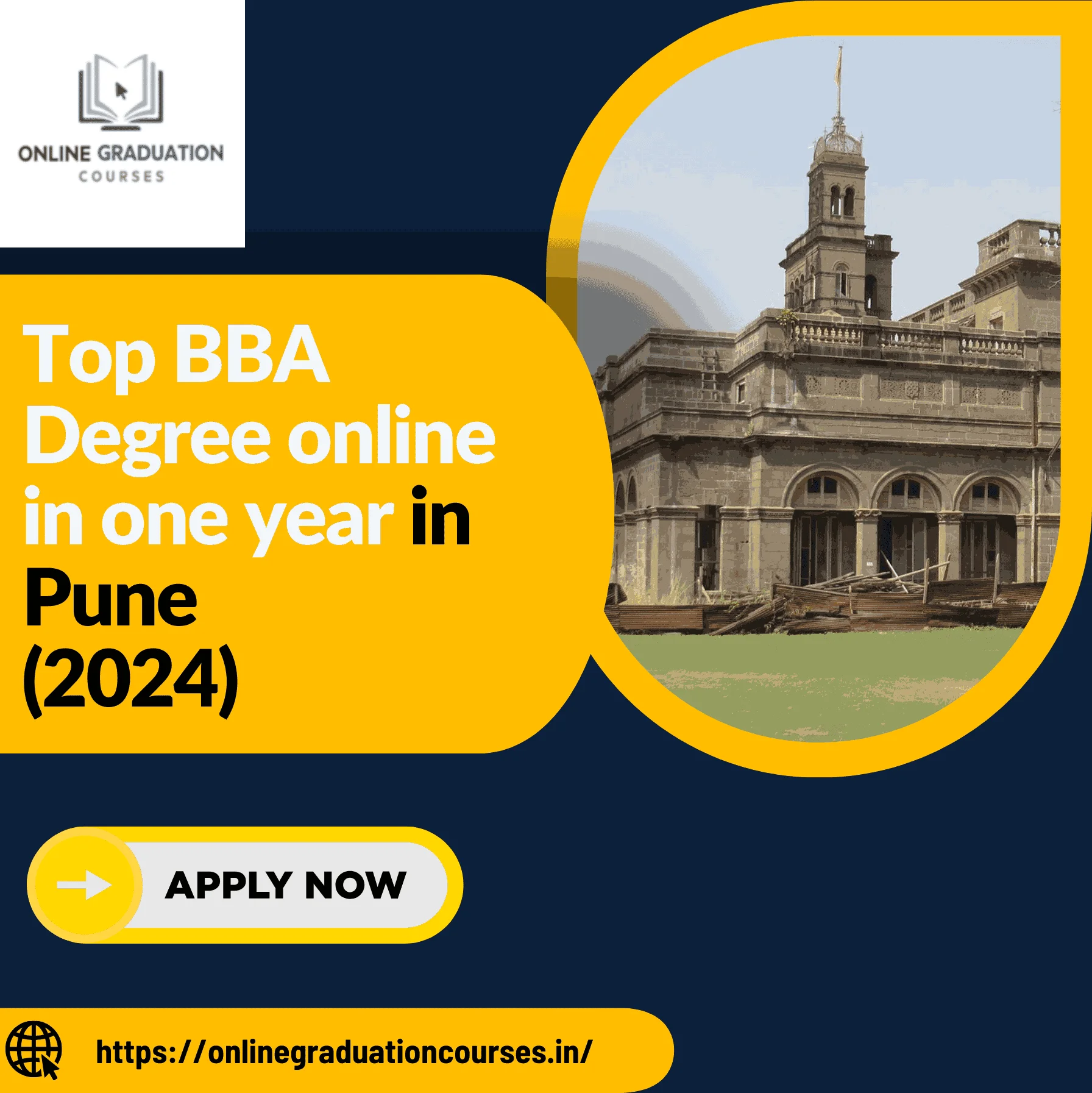 BBA Degree in one year Pune | BBA Distance Education 2026